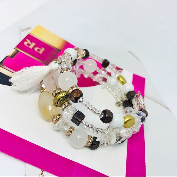 Jewelry | Hailey Bohemian Crystal Spring Bracelet | Poshmark